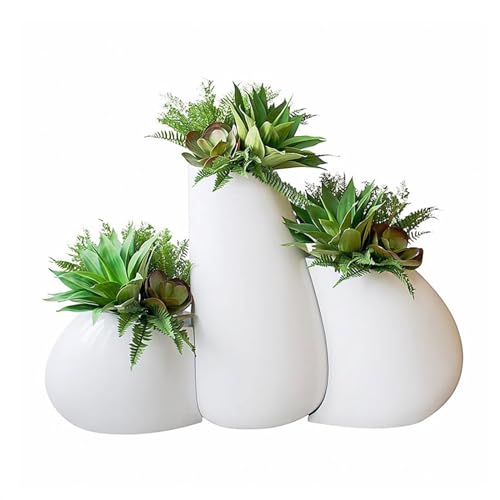 WANGHAI-666 Flower Pot Combination Fiberglass Floor Standing Large Vas – thegardentools