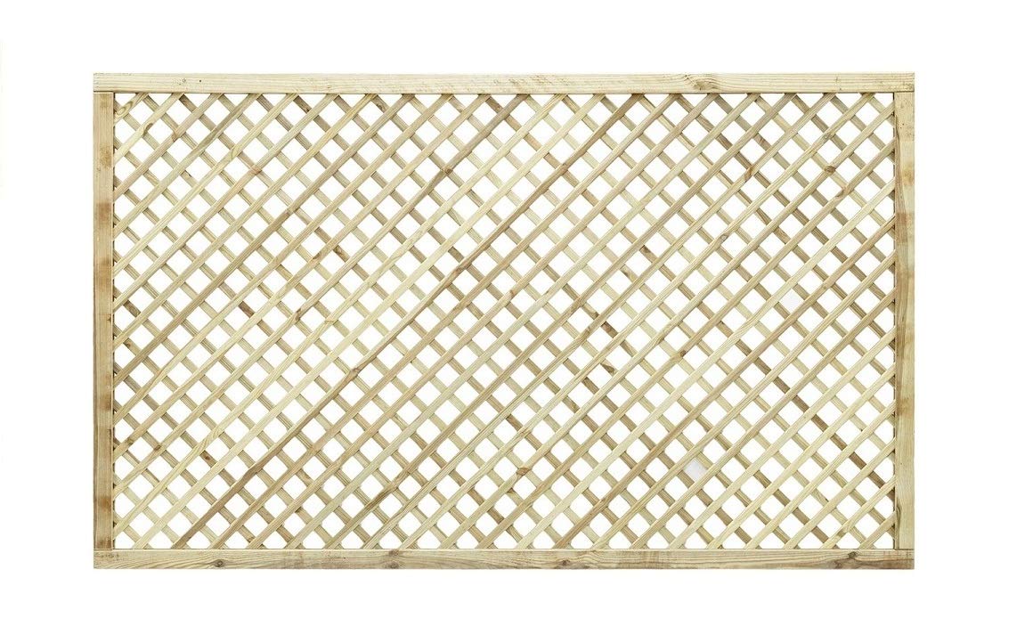 183cm x 120cm (6x4) Elite Diamond Trellis/Lattice Garden Screening Woo – thegardentools