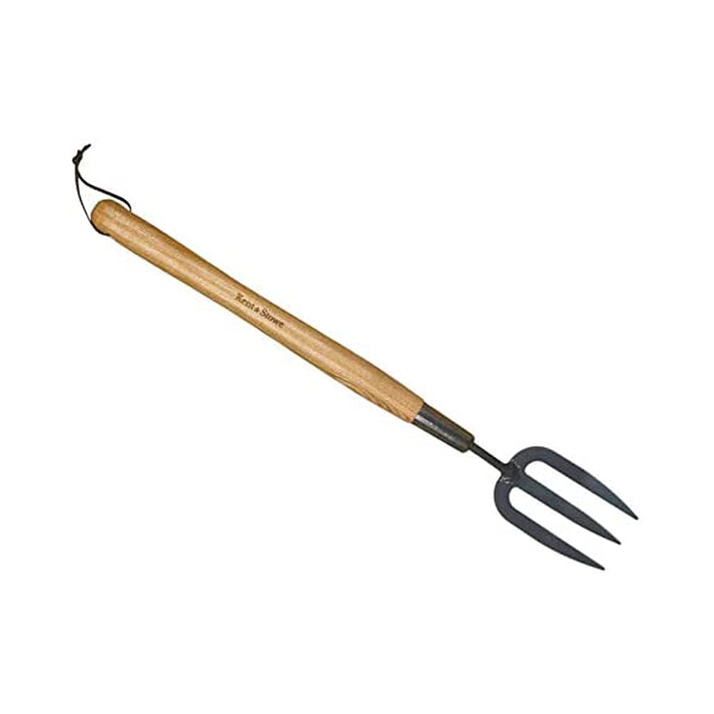 Kent & Stowe Carbon Steel Border Hand Fork FSC-100 percent – thegardentools