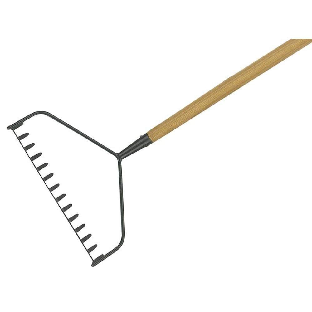 Kent & Stowe Carbon Steel Long Handled Soil Rake – thegardentools