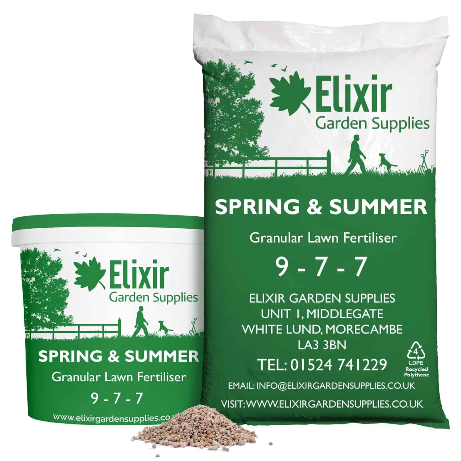 Elixir Gardens Spring & Summer 9-7-7 | Treats 712 sq.m | Granular Lawn ...