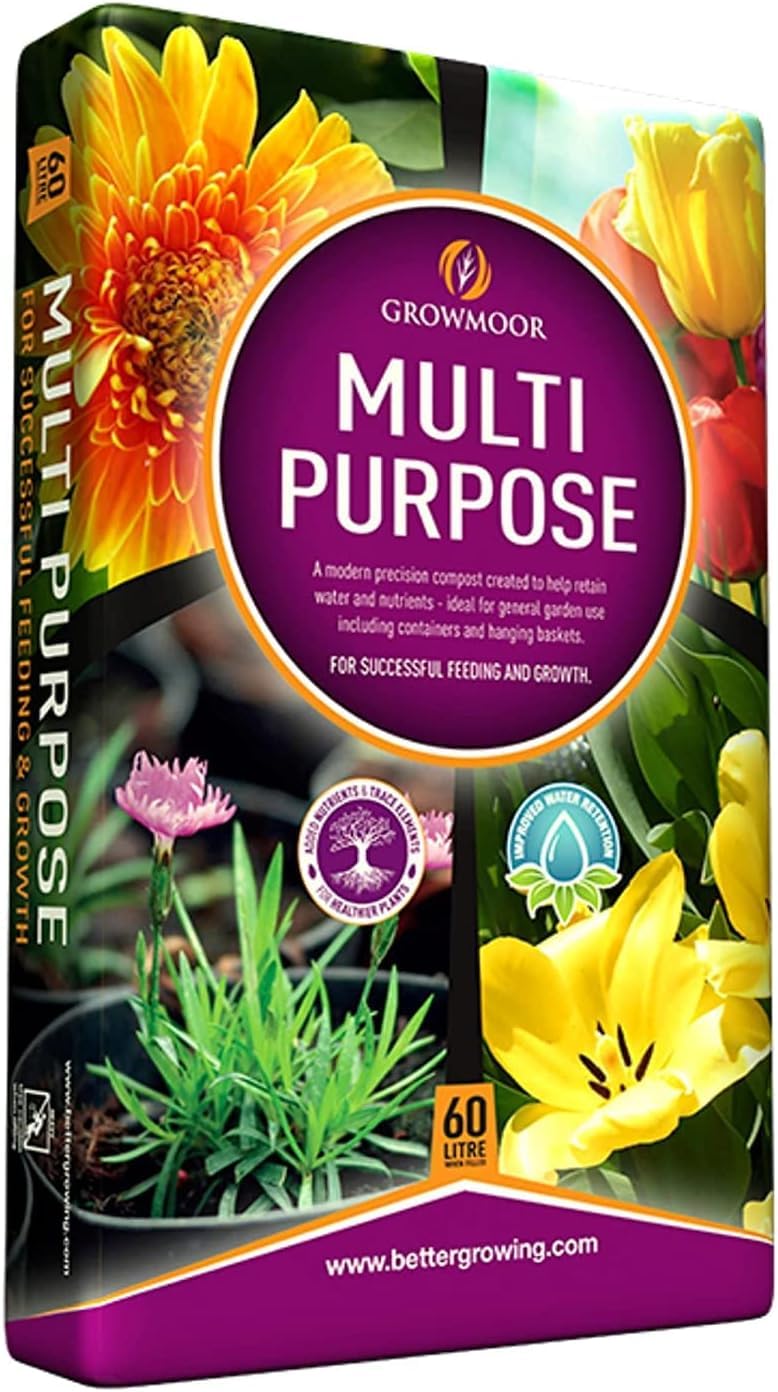 Multi-Purpose Growmoor Compost 60 Liter – thegardentools