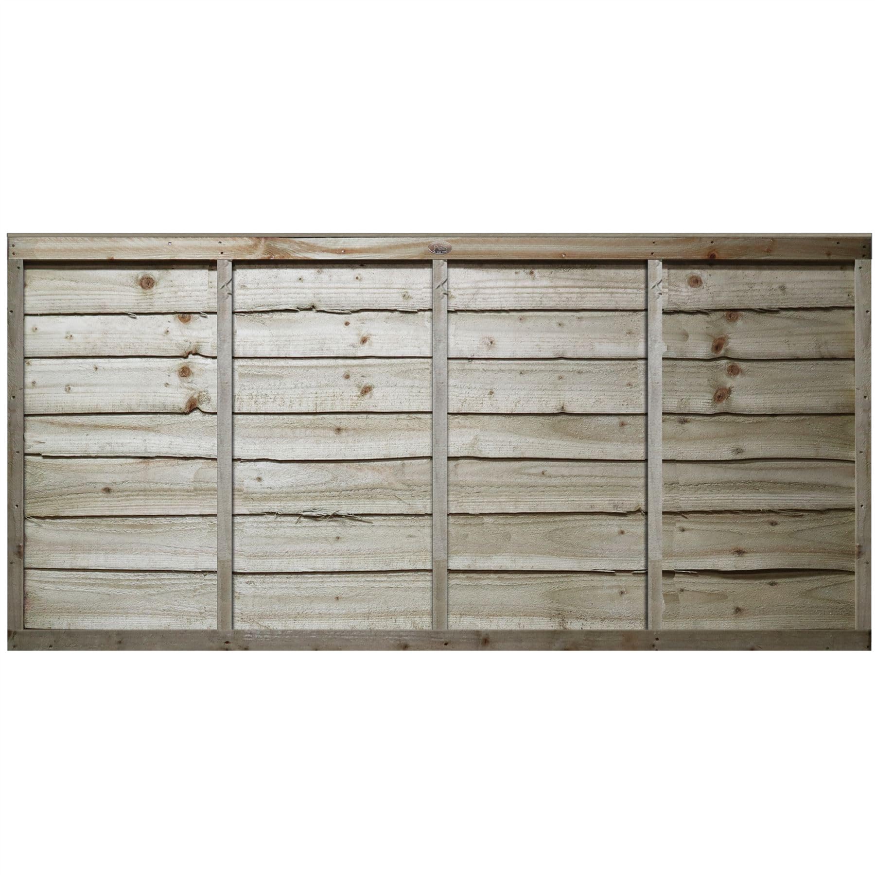 NEW 6ft x 3ft Wooden Premier Larch Lap Pressure Treated (Tanalised) Ga ...