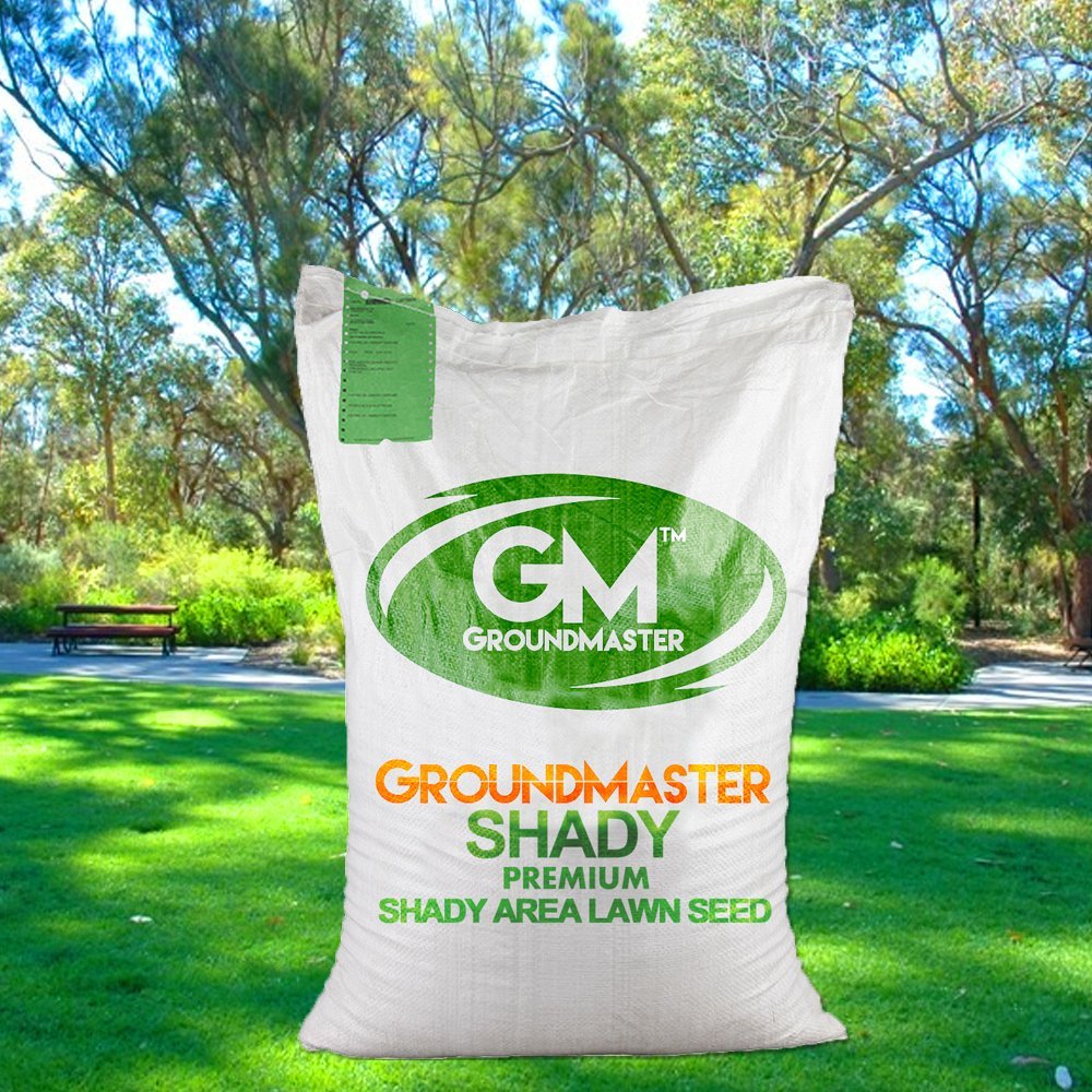 GroundMaster Shady Premium Dark Lawn Area Quality Grass Seed (1KG ...