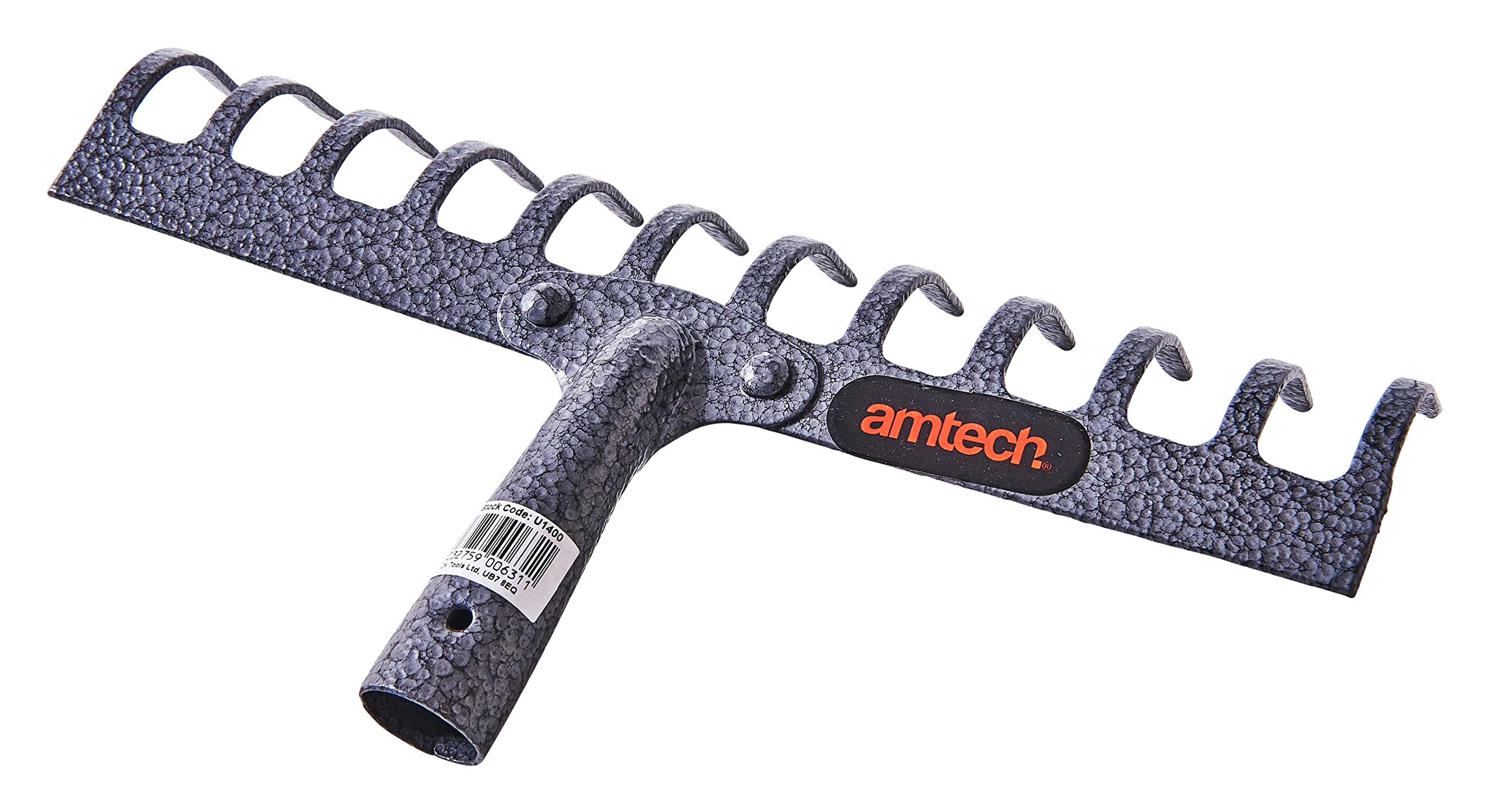 Amtech U1400 12 tooth rake head – thegardentools