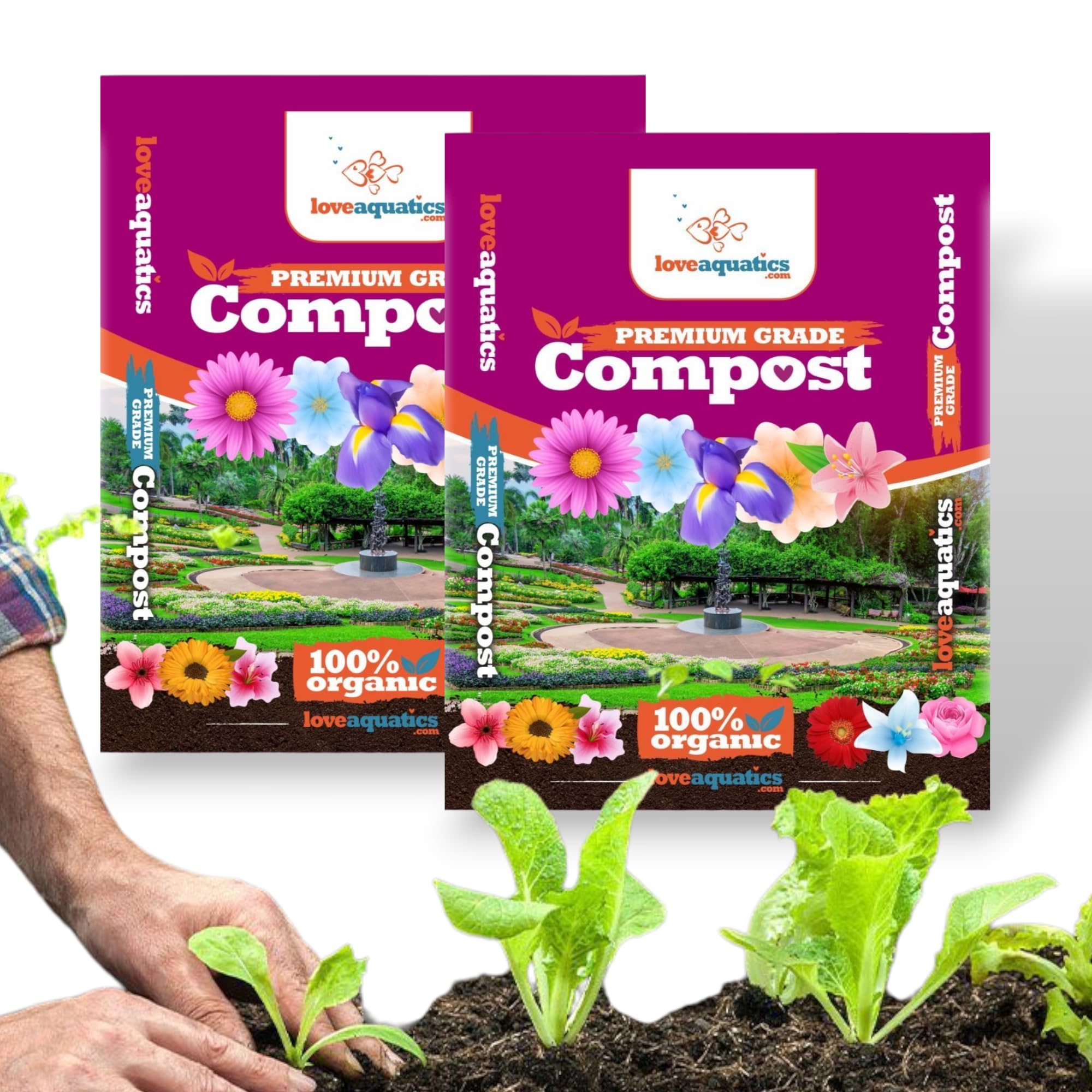 Love Aquatics 120L Multi Purpose premium grade compost – thegardentools
