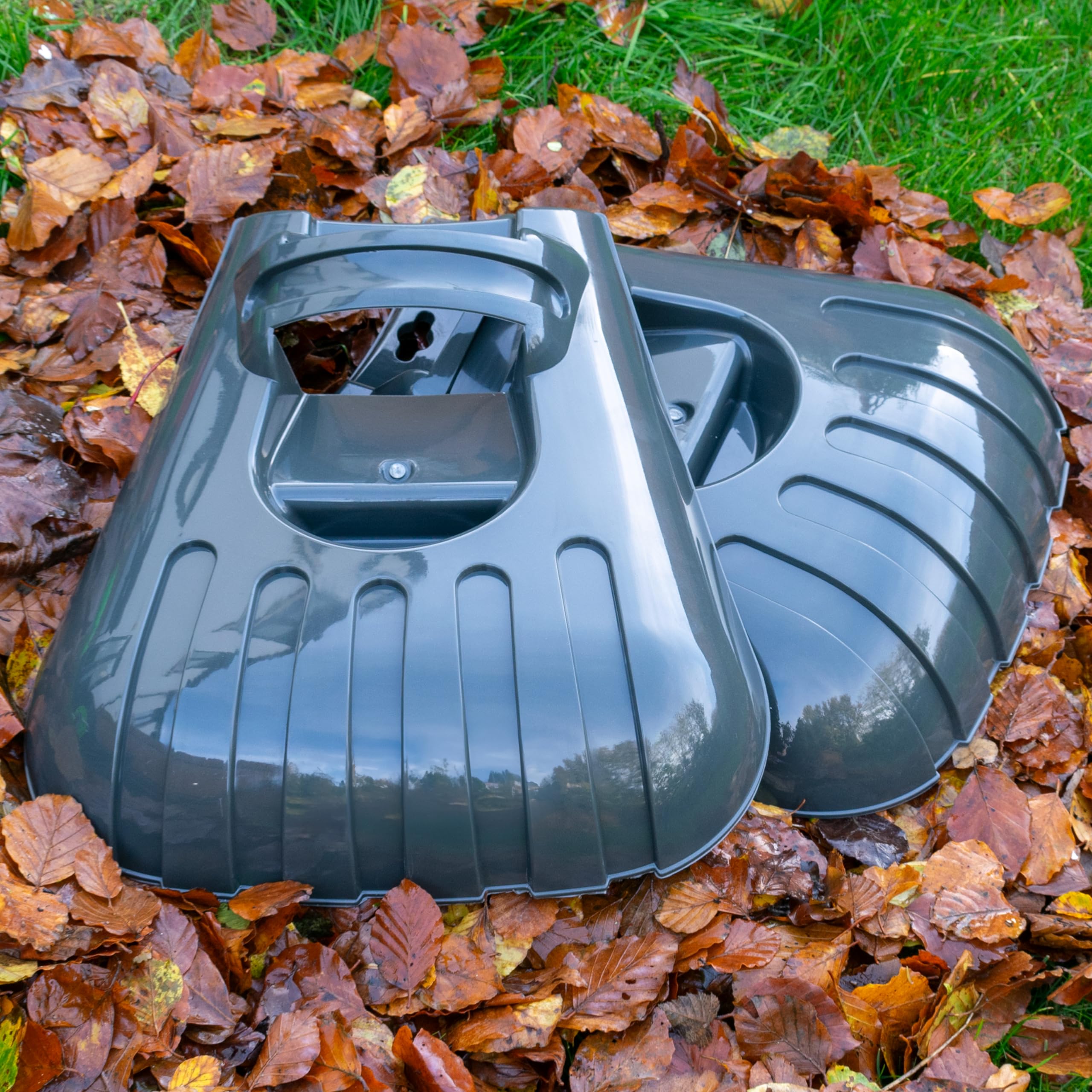 Large hand held leaf grabs garden tidy hand scoop-rakes -grabbers ...