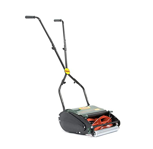 Webb WEH12R Manual Hand Push Cylinder Lawnmower with Roller, Adjustabl ...